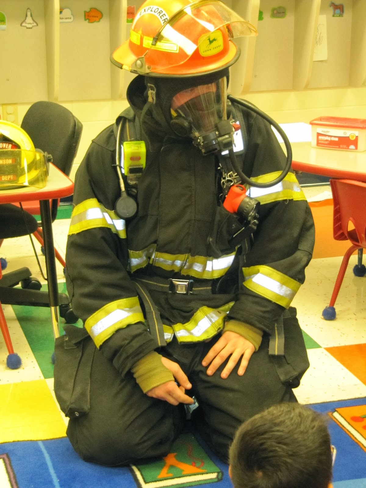 Mrs. Reese's Third Grade: Fire Fighters Visit